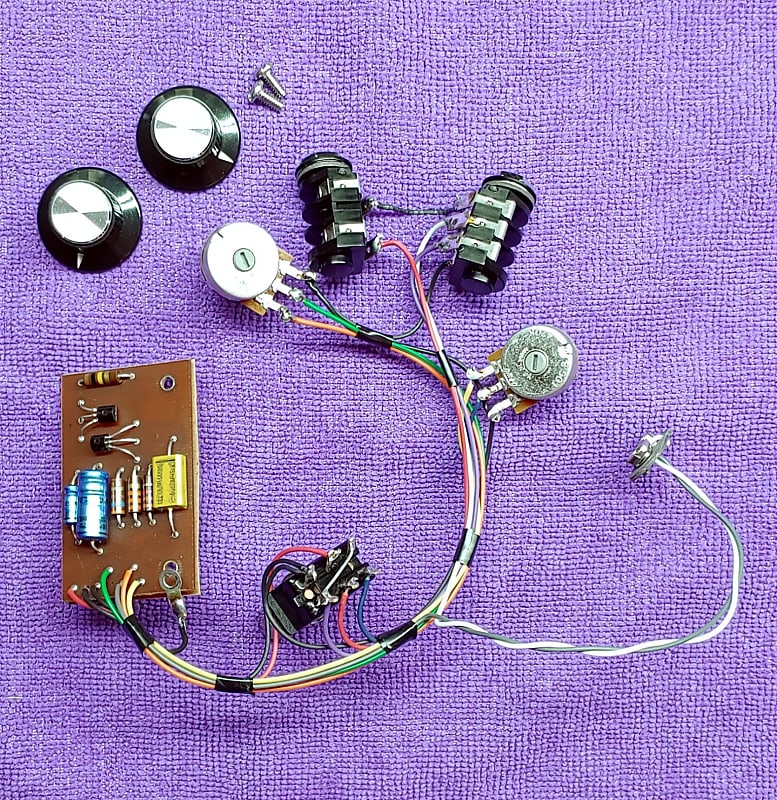 Jimmy C. Custom Fuzz BC183L Complete Fuzz Face Drop In | Reverb