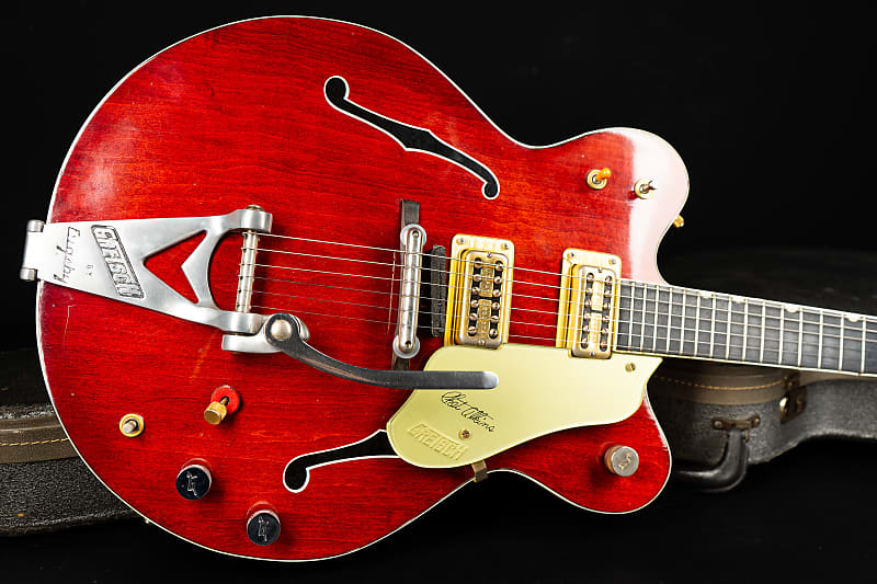 Gretsch 6120 DC 1964 - Walnut (Brown/Burgundy Custom Color) | Reverb
