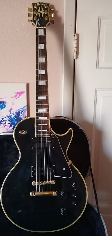 Burny RLC 105s 1990s - Black | Reverb