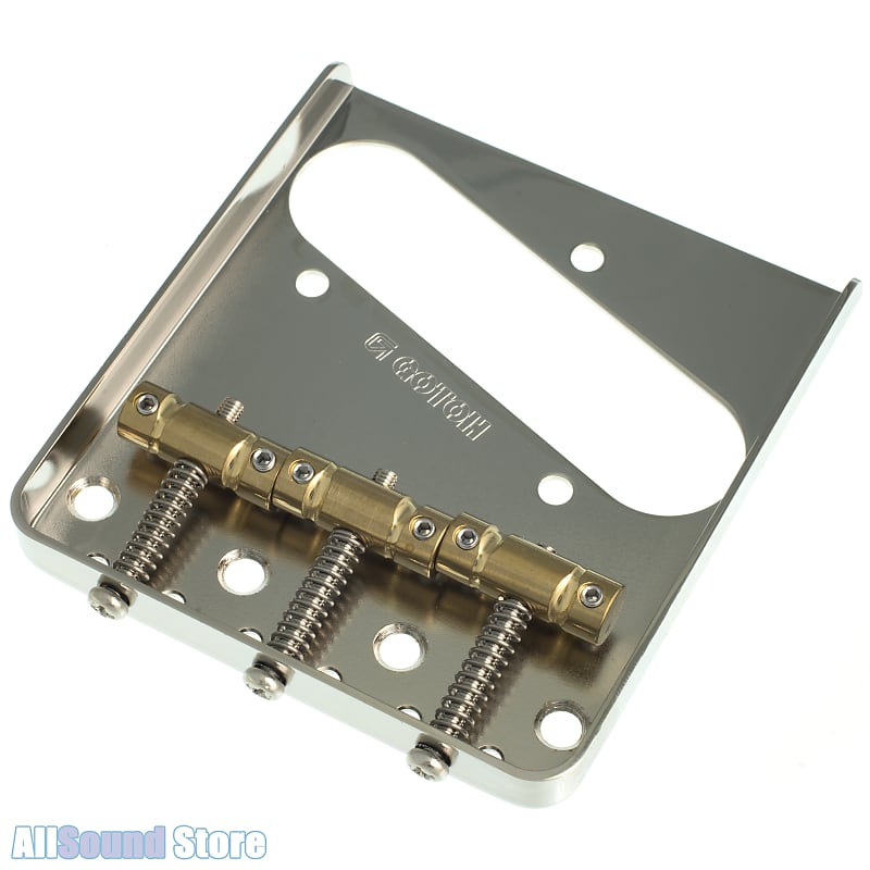 GOTOH BS-TC1 Vintage In-Tune Brass Saddle Bridge for Fender | Reverb