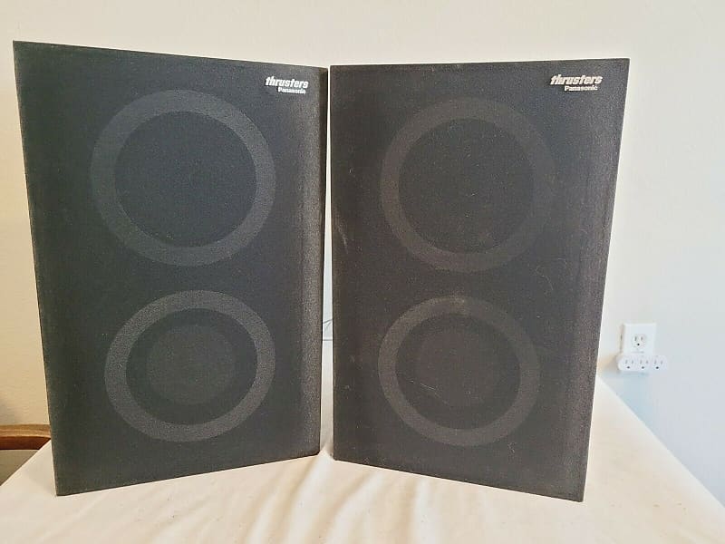 Vintage Panasonic Thrusters SB-180 Speaker System 2 Speakers | Reverb