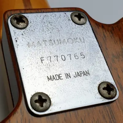 Aria Pro II TE 500N Buckaroo Telecaster Copy 1977 (Matsumoku | Reverb