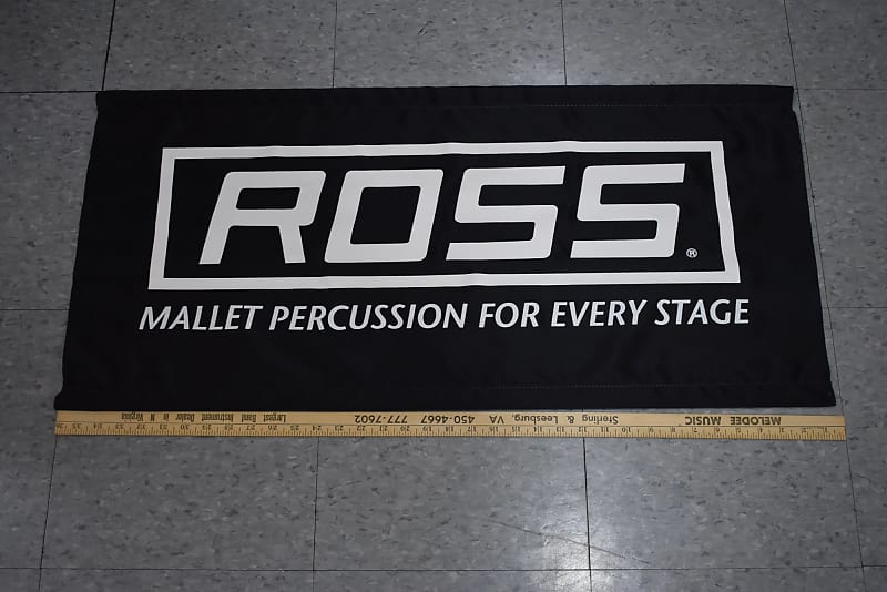 Ross Percussion Banner | Reverb