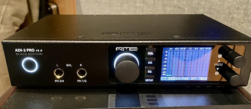 RME ADI-2 PRO FS R Black Edition AD/DA Converter 2010s - | Reverb
