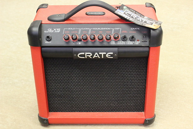Crate GLX15 2004 Red/Black | Reverb