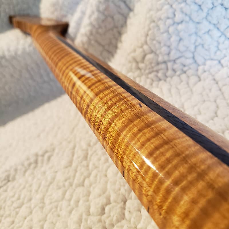 Monster USA roasted 5A flame maple neck. Flame maple | Reverb