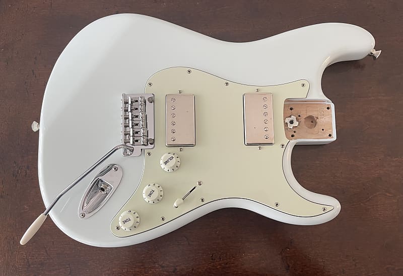 Fender Stratocaster HH loaded body 2010 (Made in Mexico) | Reverb