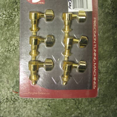 Ping 2652 6-In-Line Tuning Machine Set Screwless Chrome | Reverb