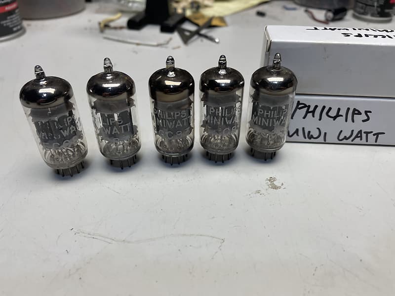 Phillips MINIWATT ecc83/12ax7 | Reverb UK