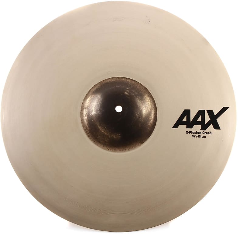 Sabian 18 inch AAX X-Plosion Crash Cymbal - Brilliant Finish | Reverb
