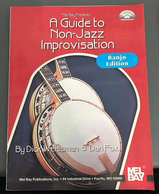 A Guide to Non-Jazz Improvisation Banjo Edition CD Sheet | Reverb