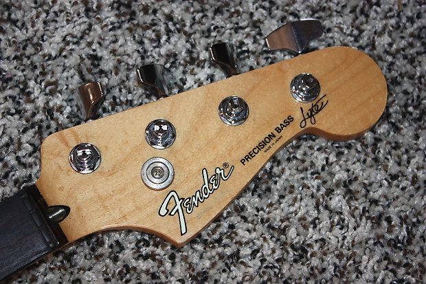 Fender Precision Bass Lyte 2000 neck w/tuners MIJ Japan | Reverb