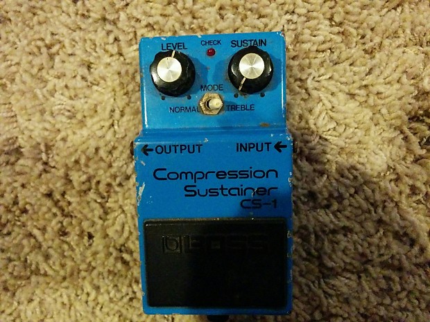 Boss CS-1 Compression Sustainer | Reverb
