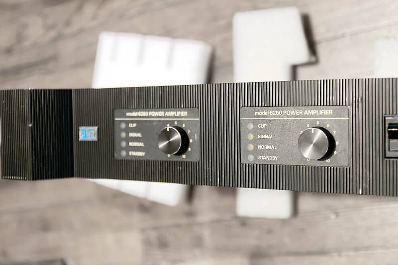 Urei 6250 Rackmount 200w Stereo Speaker Power Amplifier | Reverb