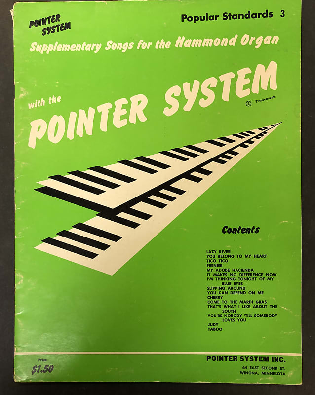 Pointer System Popular Standards Supplementary songs for the | Reverb