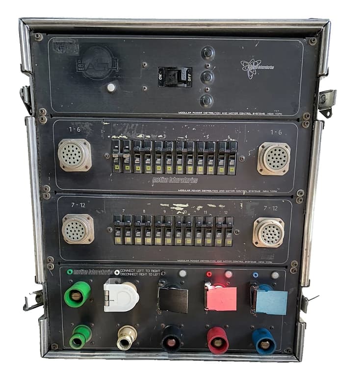 225A MOTION LAB POWER DISTRO 208V 20A x12 SOCA19 x4, 200A RGN | Reverb