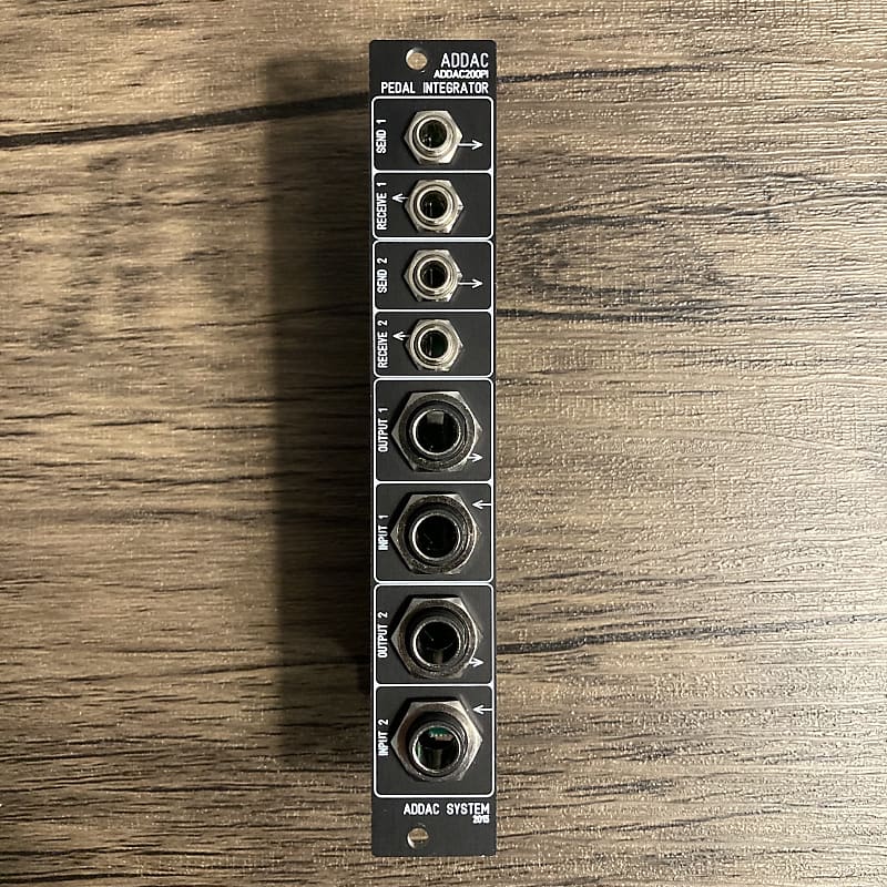 ADDAC 200PI Dual Pedal Integrator - Black | Reverb