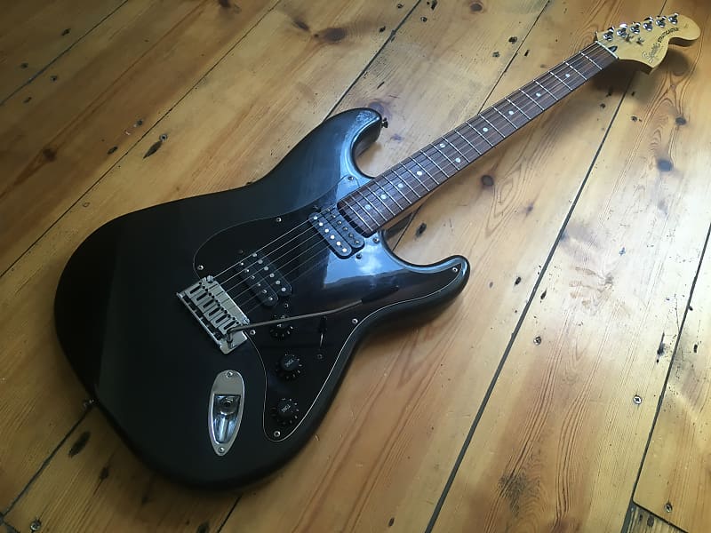 Squier Stratocaster Standard HH 2002 Metallic Grey | Reverb