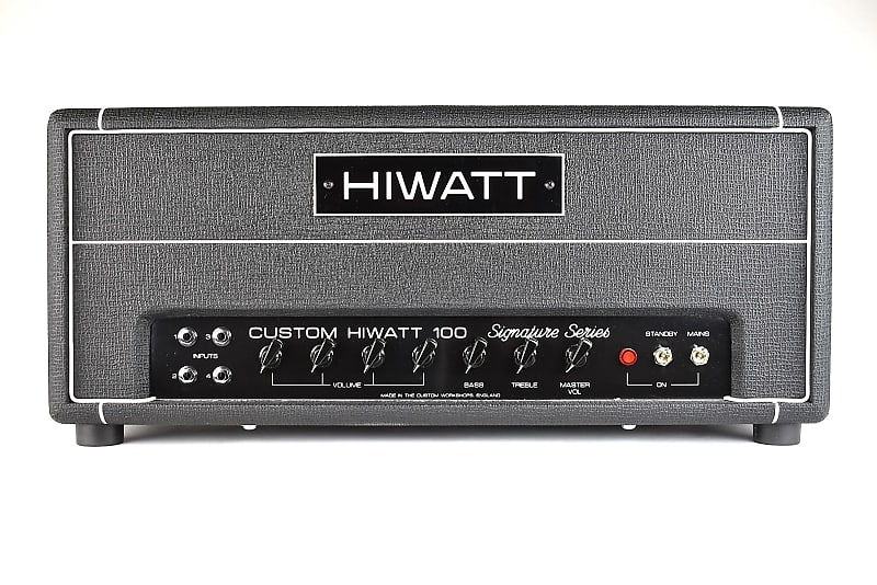 Hiwatt Custom Signature SSP103 100W Head | Reverb