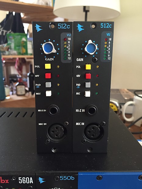 Pair of API 512c Preamps | Reverb Canada