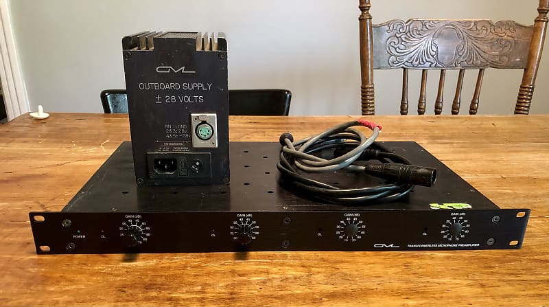 GML 8302 2-channel microphone preamp - 1989 | Reverb