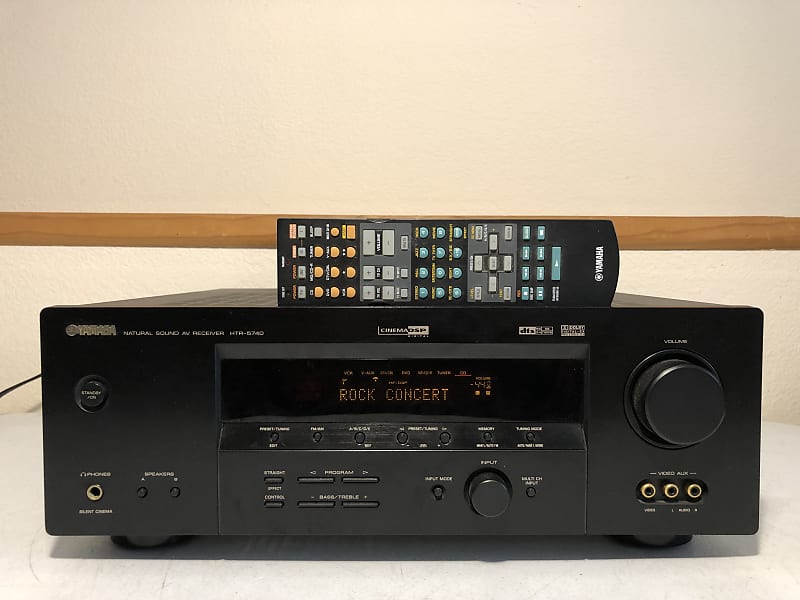 Yamaha HTR-5740 Receiver HiFi Stereo Vintage 6.1 Channel | Reverb