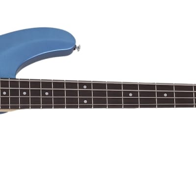 Schecter Omen Elite-7 7-String Electric Guitar (See Thru Blue | Reverb