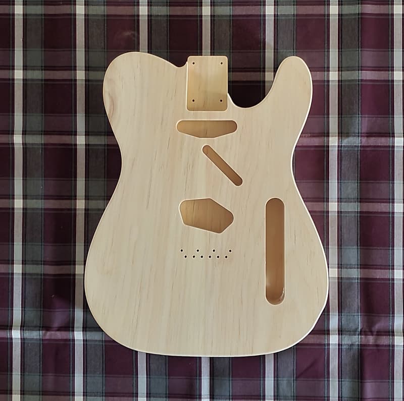Woodtech Routing 2 pc Eastern White Pine Telecaster Body - | Reverb