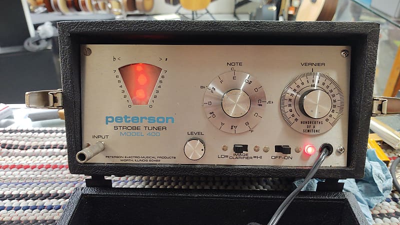 Peterson Model 400 1960s - Silver/Black | Reverb