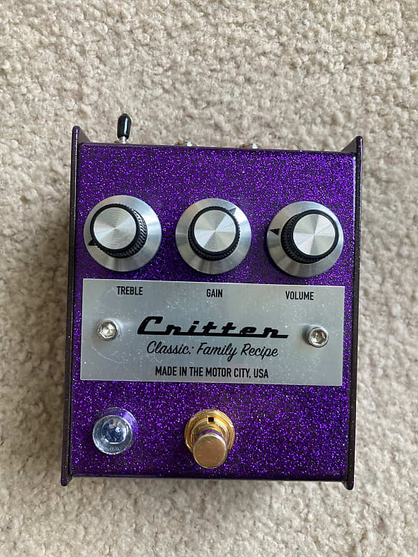 Critter electronics Classic overdrive purple | Reverb UK