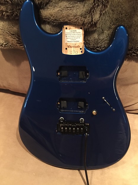 Warmoth Licensed Fender Charvel HH Stratocaster Body w/ | Reverb