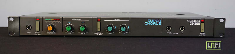 BOSS CE-300 Super Chorus Vintage 80s 1U Rack Effects FX - | Reverb