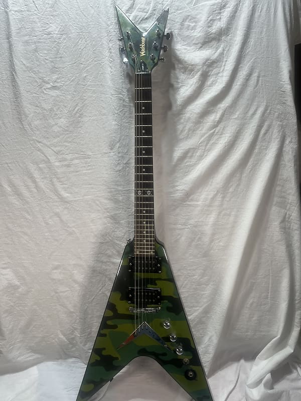 Washburn Dimebag Darrell Signature Dime V 2004 - Camouflage | Reverb