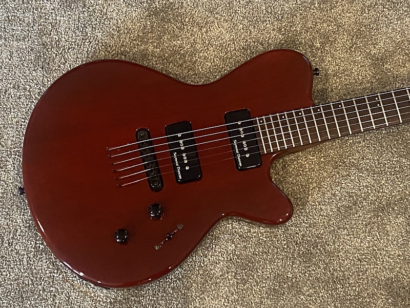 Godin LG SP90 2002 Cherry | Reverb