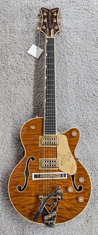 Gretsch Ltd Ed. Falcon Center Block Jr. w/ Bigsby Quilted | Reverb