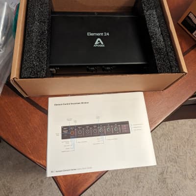 Apogee Element 24 + Apogee Control Bundle – Includes rack | Reverb