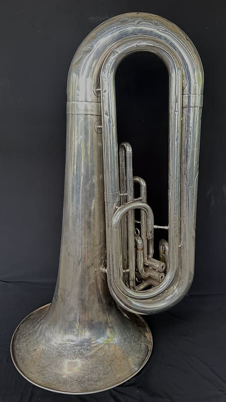 Yamaha - YBB - 202MSWC Marching tuba - Silver | Reverb