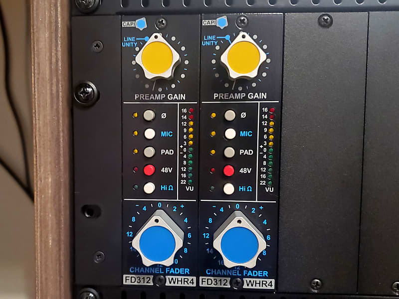 Pair of CAPI FD312 Heider 500 Series Preamps | Reverb