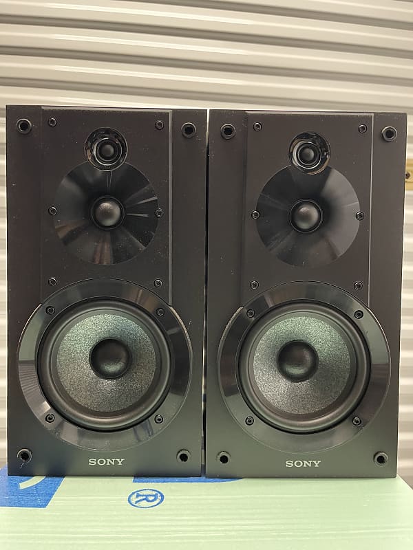 Sony SS-CS5 3-Way Bookshelf Speakers | Reverb