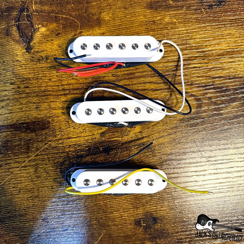 GFS Overwound S-Style Pickup Set (2020s - White) | Reverb