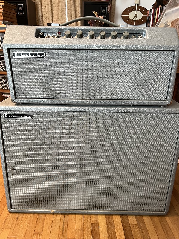 Rickenbacker B22 Silver 1965 - Silver | Reverb