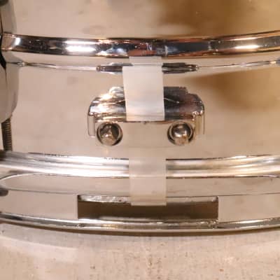 Pearl 5.5x14" Chrome 8 Lug Steel Shell Snare Drum | Reverb