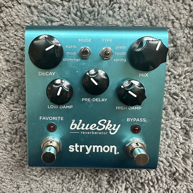 Strymon Blue Sky Reverberator V1 2010 - 2022 - Blue | Reverb