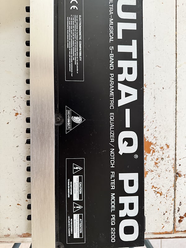 Behringer Ultra-Q Pro PEQ2200 Parametric Equalizer Tested and | Reverb