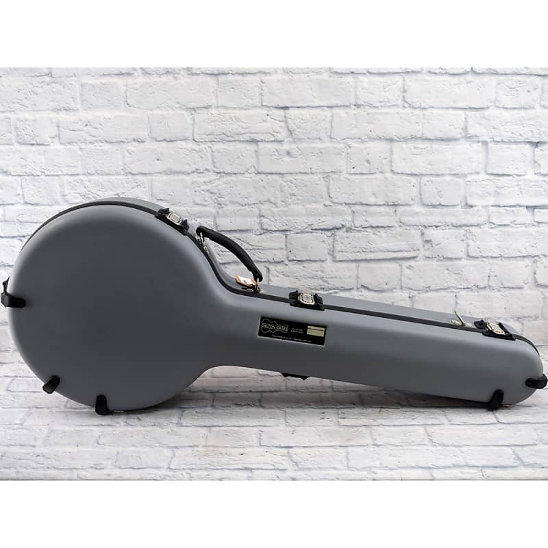 Calton Banjo Case - Grey/Black | Reverb