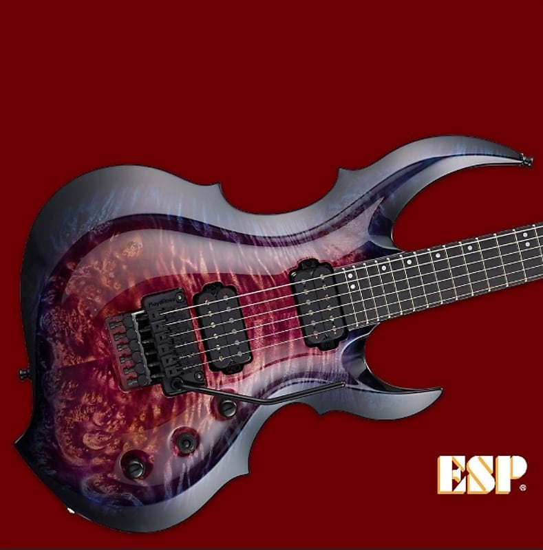 ESP FRX CTM MAGENTA BLUE BURST 2024 made in the Tokyo Custom | Reverb