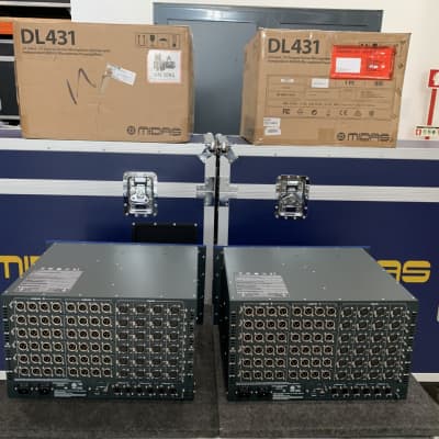 Midas DL431 24-I 72-O Active Mic Splitter New - Standard | Reverb