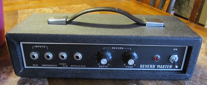 Vintage Reverb Master 60's Spring Reverb Tank Guitar | Reverb