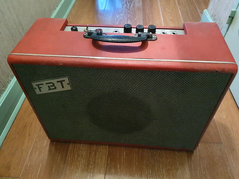 FBT G-60 milieu 1960 rouge lampe | Reverb