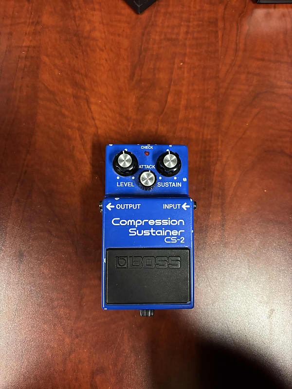 Boss CS-2 Compression Sustainer (Black Label) 1981 - 1986 - | Reverb